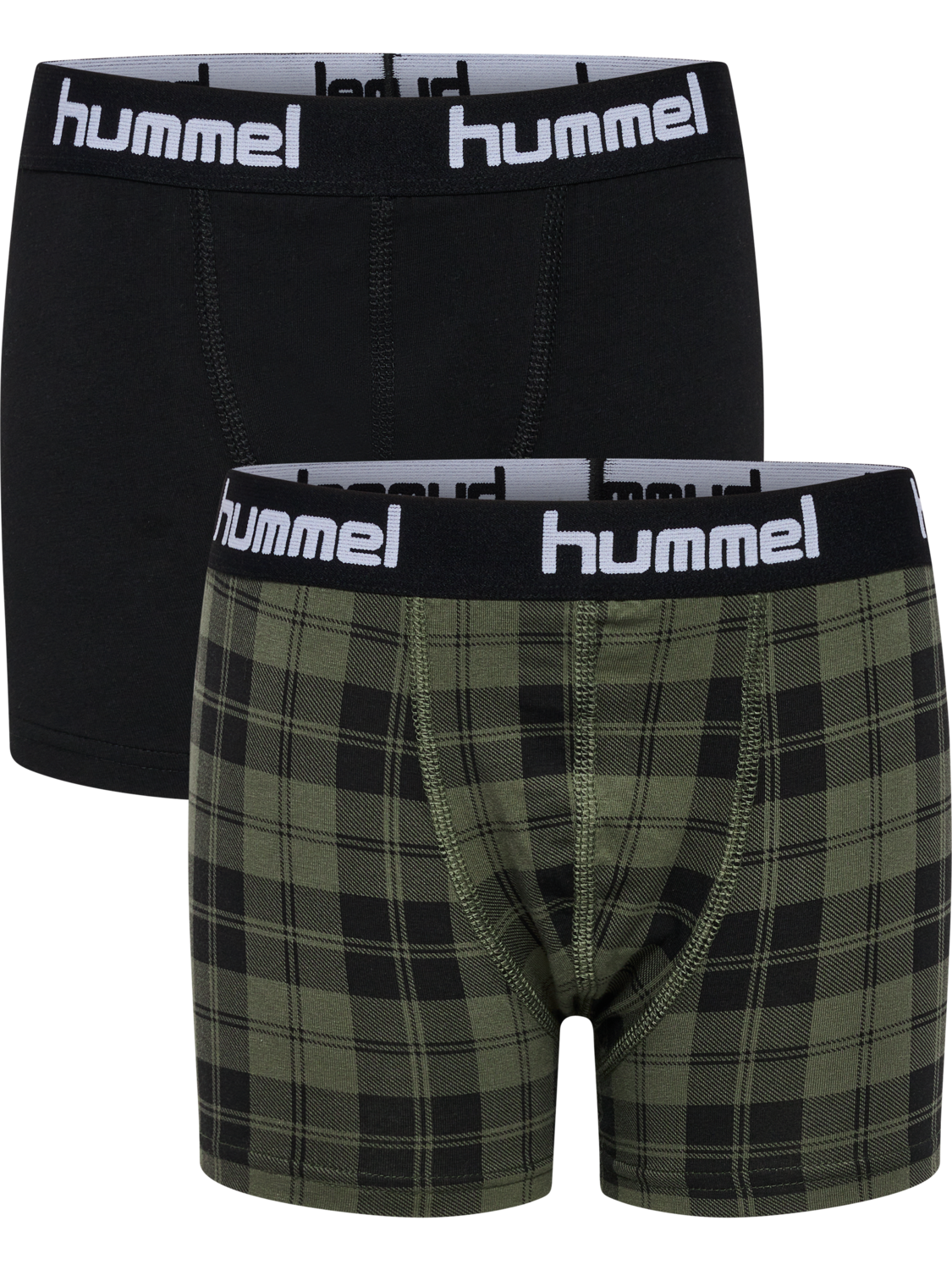 hummel NOLAN BOXERS 2-PACK - DUSTY OLIVE | hummel.net