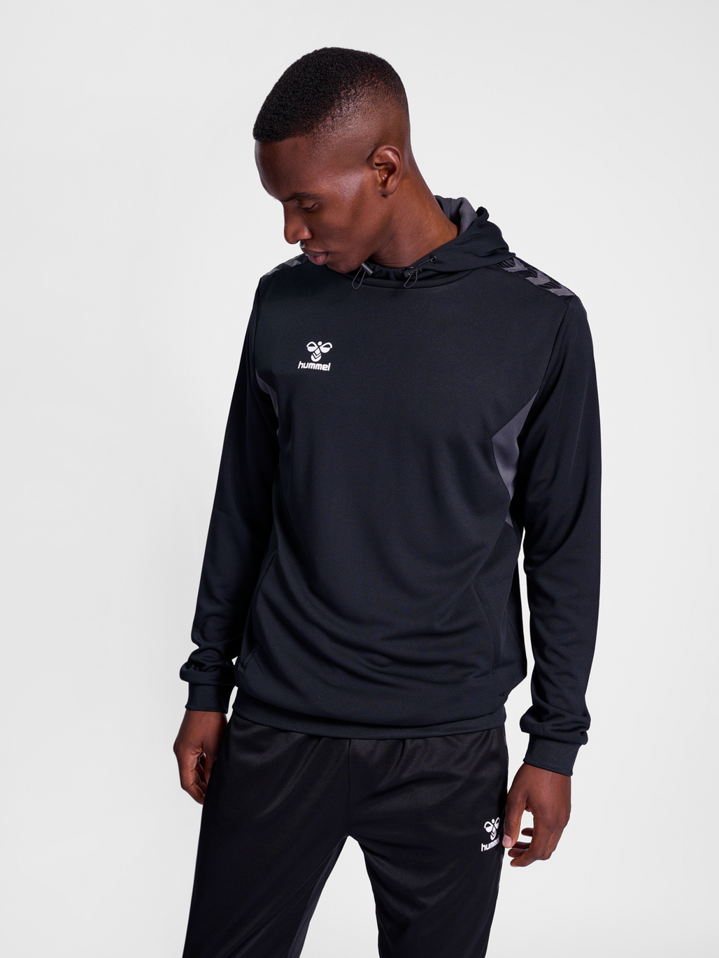 hummel AUTHENTIC PL HOODIE - BLACK | hummel.net