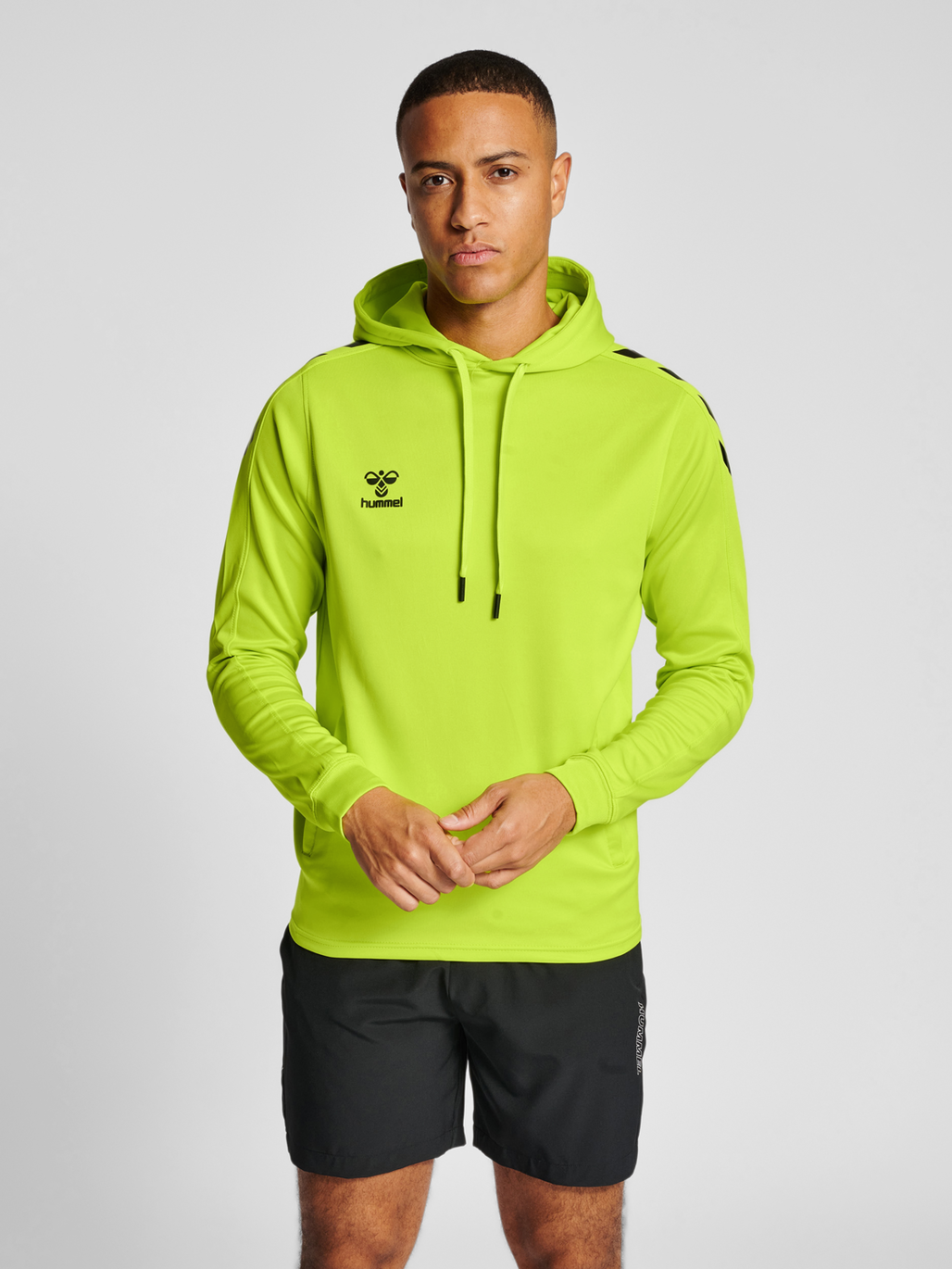 hummel CORE XK POLY SWEAT HOODIE - LIME POPSICLE | hummel.net