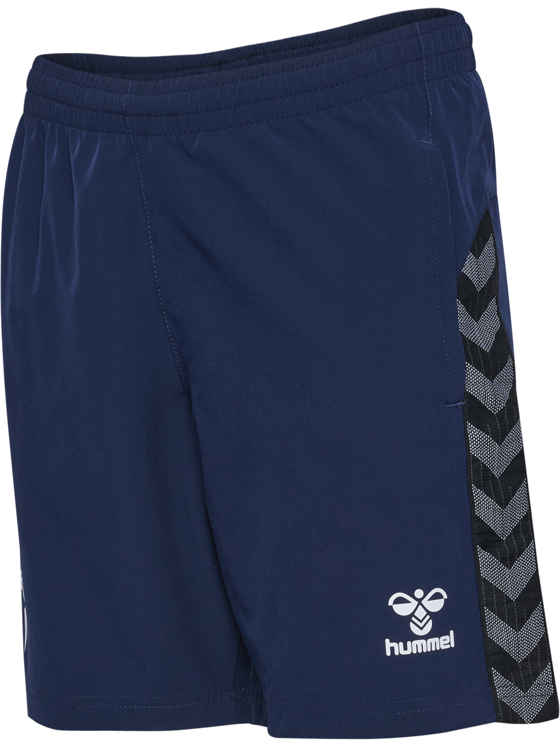 hummel AUTHENTIC WOVEN SHORTS KIDS - MARINE | hummel.net