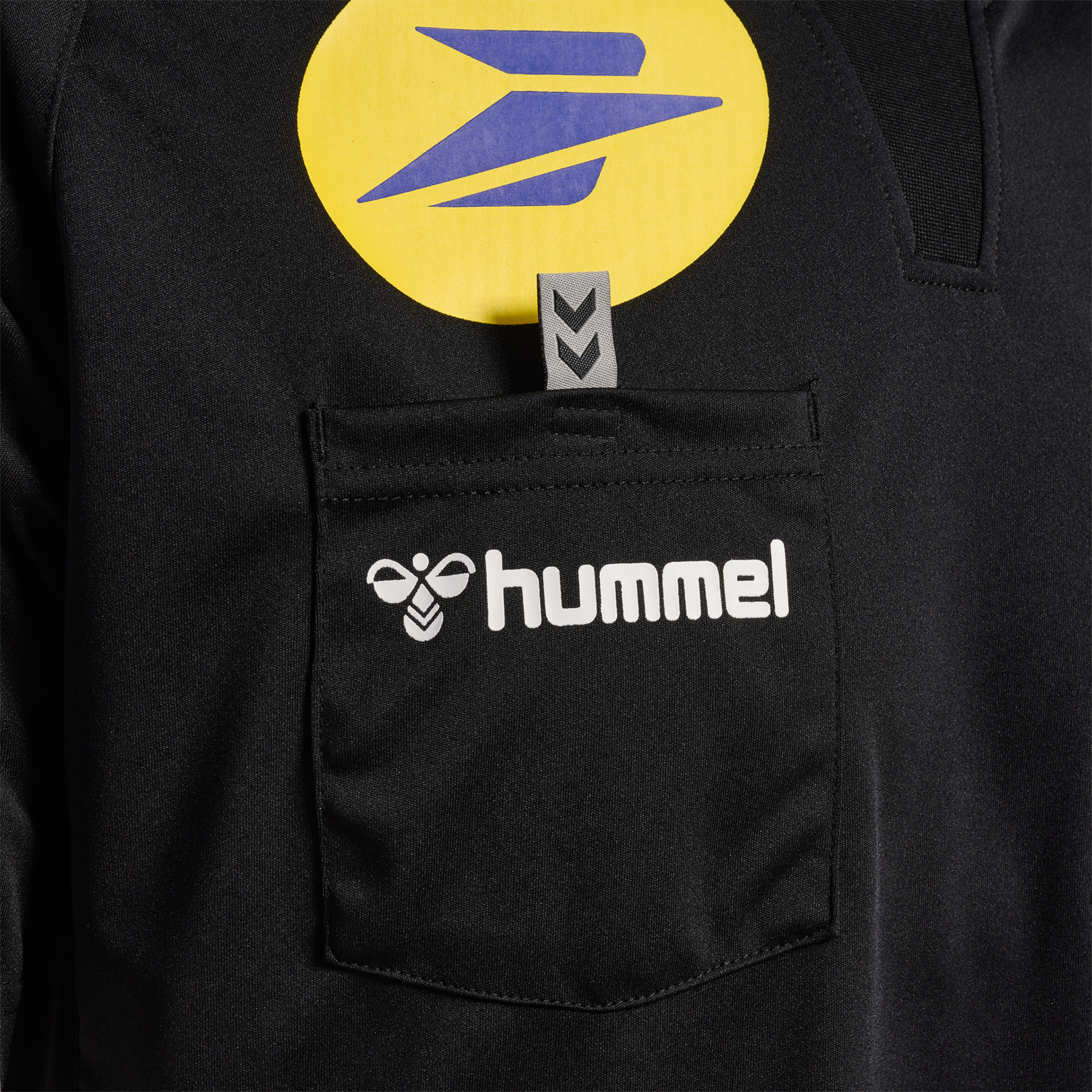 hummel FFHB REFEREE JERSEY S/S - BLACK | hummel.net