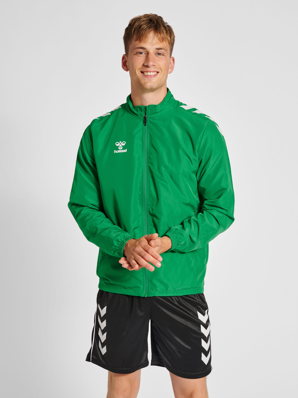 hummel CORE XK MICRO ZIP JACKET - JELLY BEAN | hummel.net