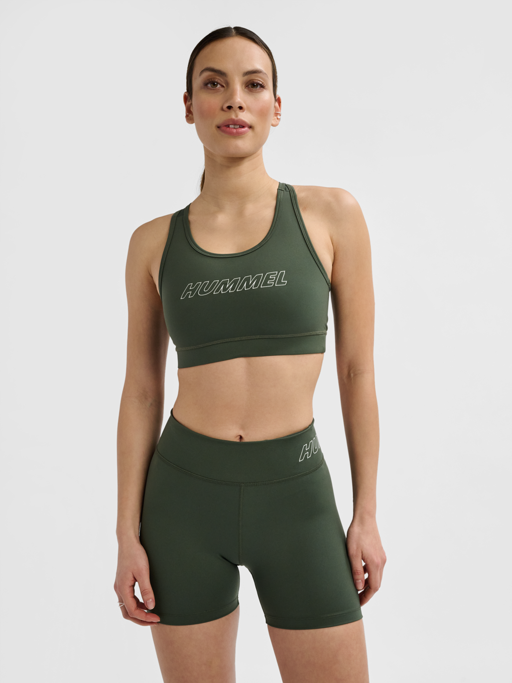 hummel TE FUNDAMENTAL SPORTS BRA - CLIMBING IVY | hummel.net