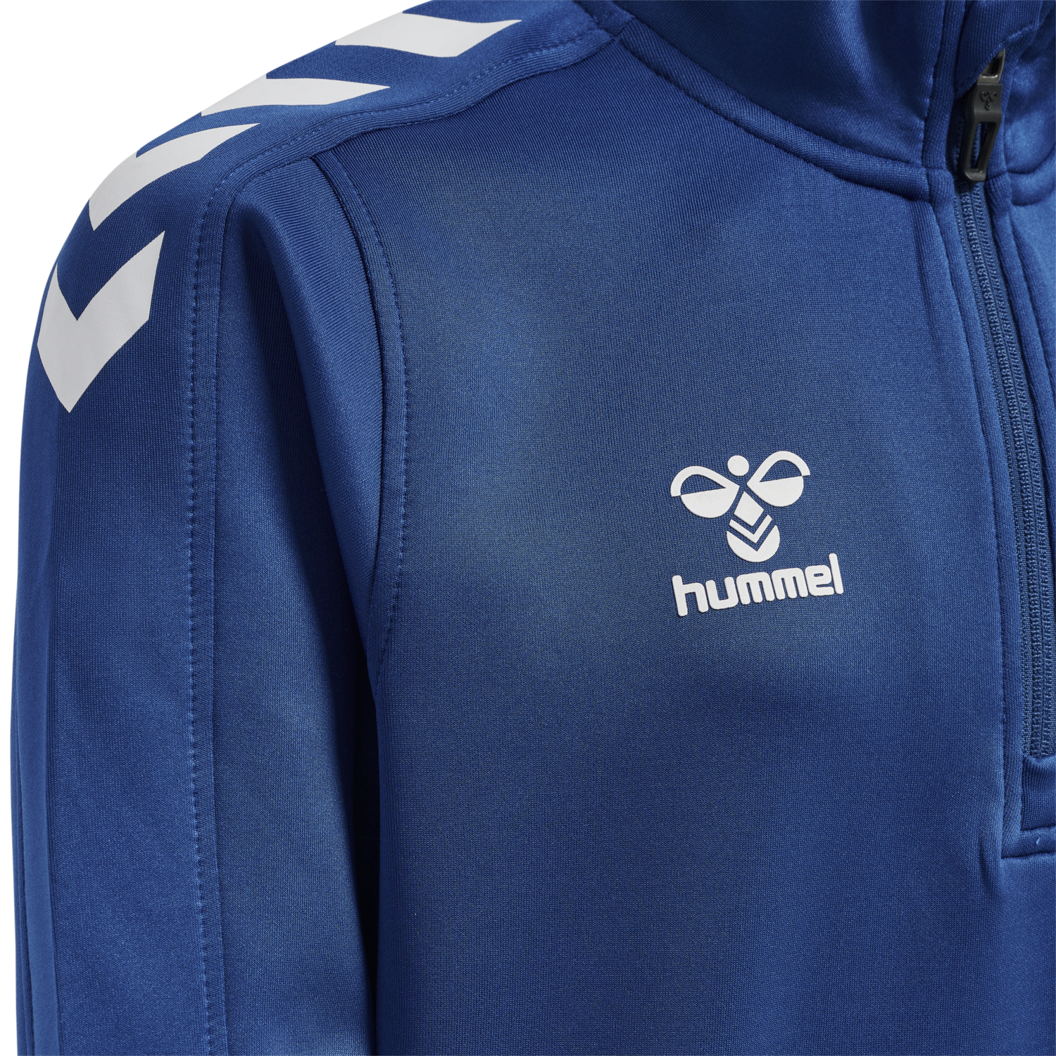 hummel CORE XK HALF ZIP POLY SWEAT KIDS - TRUE BLUE | hummel.net
