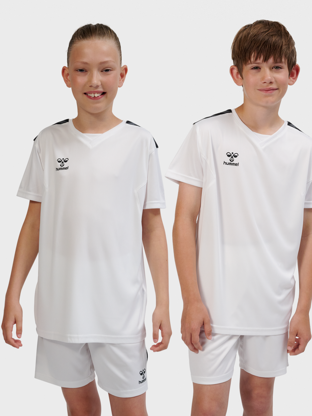 hummel AUTHENTIC PL JERSEY S/S KIDS - WHITE | hummel.net