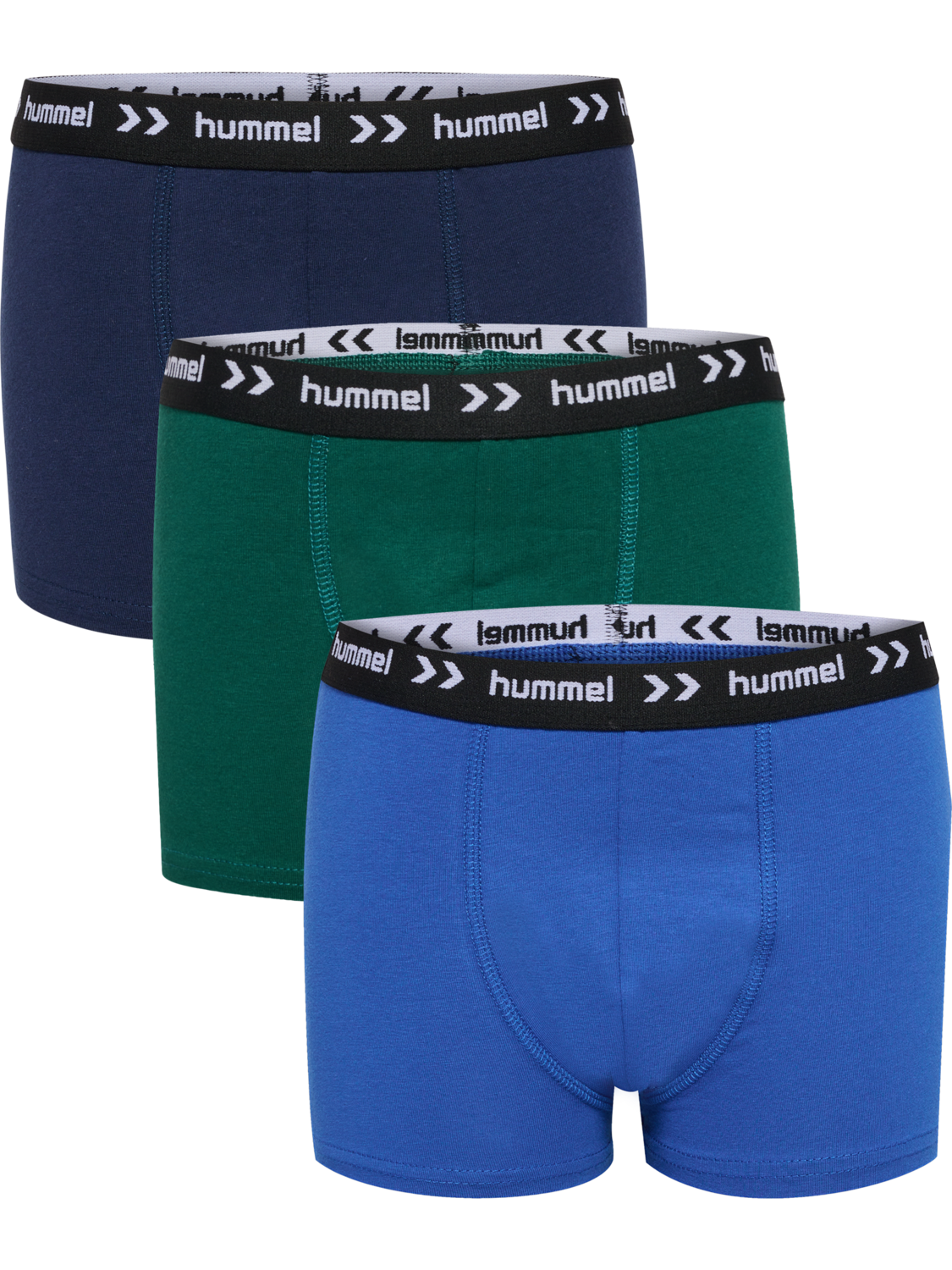 hummel NALLE BOXERS 3 PAK - RAIN FOREST | hummel.net