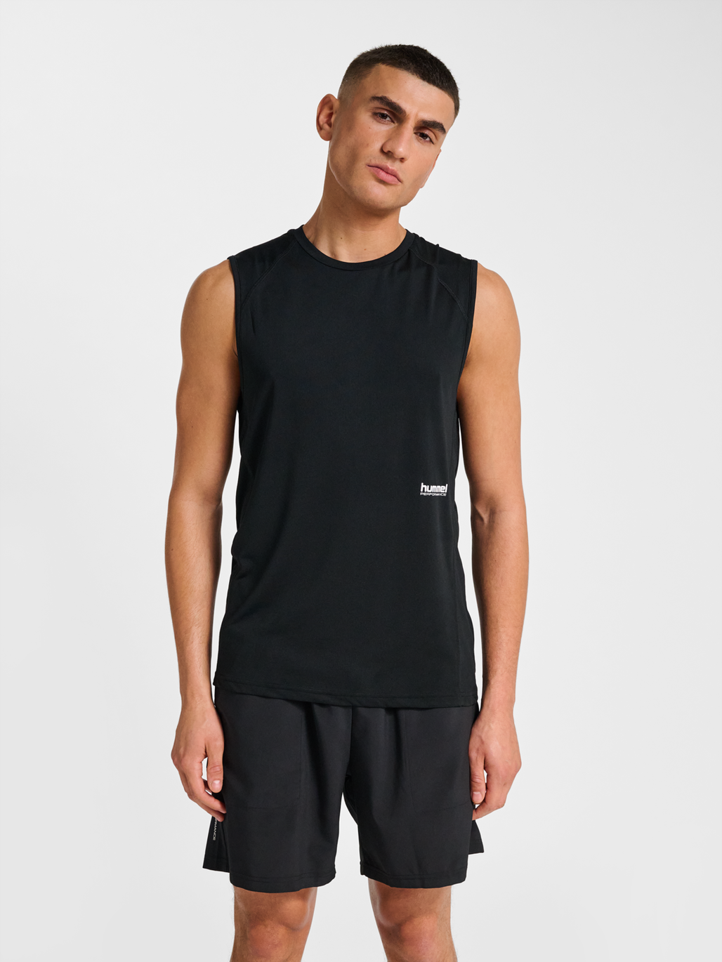 hummel PULSE WORKOUT TANK TOP - BLACK | hummel.net