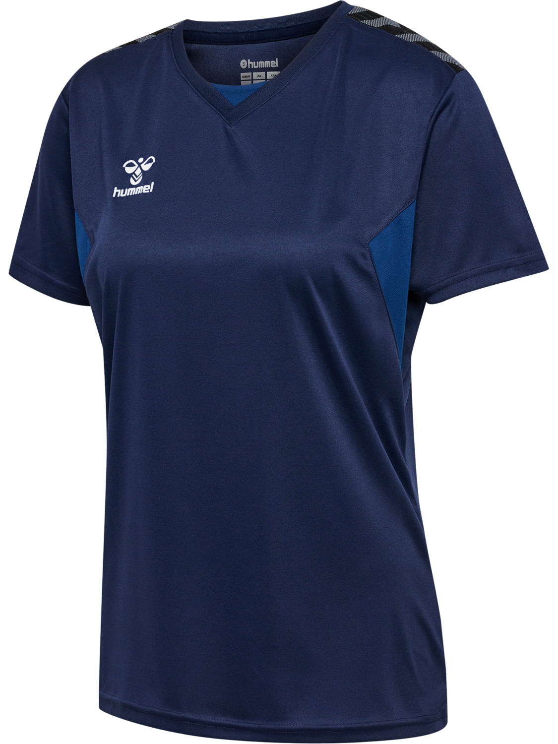 hummel AUTHENTIC PL JERSEY S/S WOMAN - MARINE | hummel.net