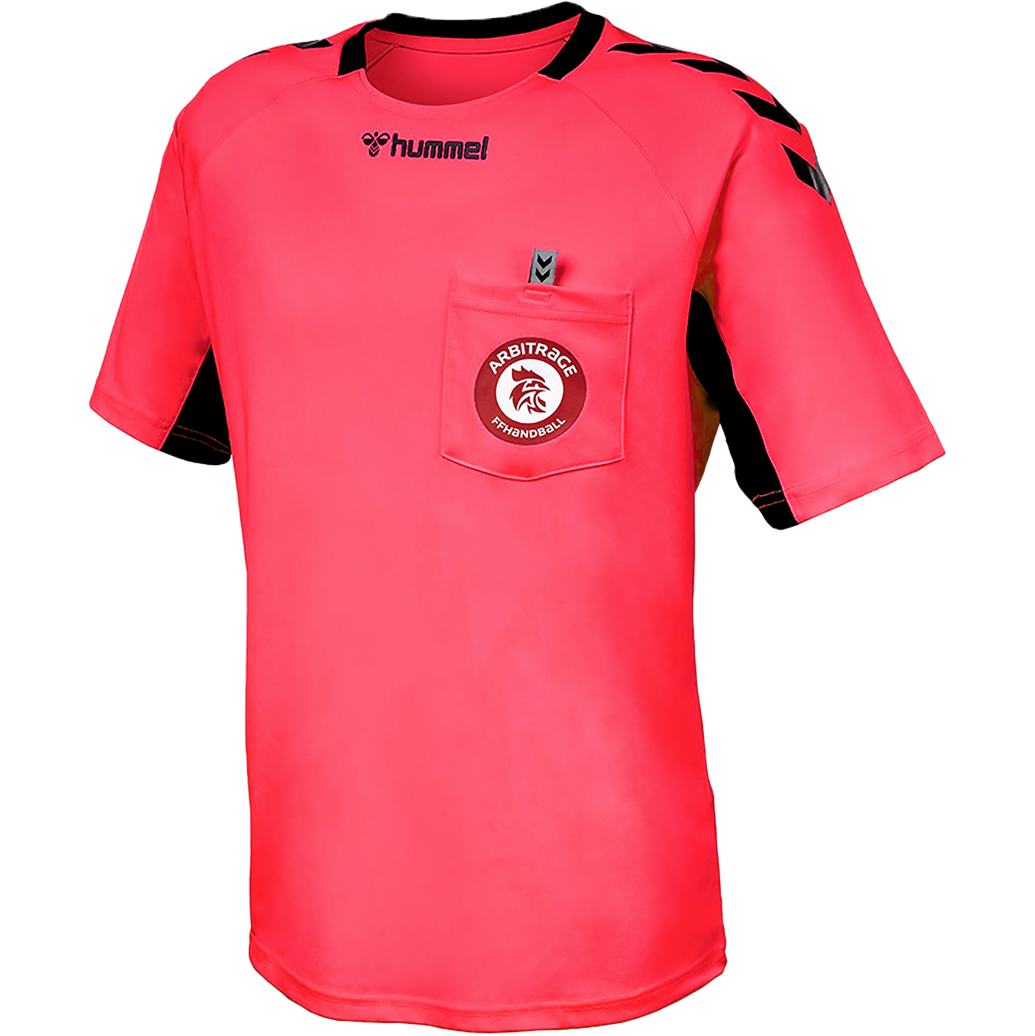 hummel FFHB REFEREE YOUTH JERSEY S/S - DIVA PINK | hummel.net