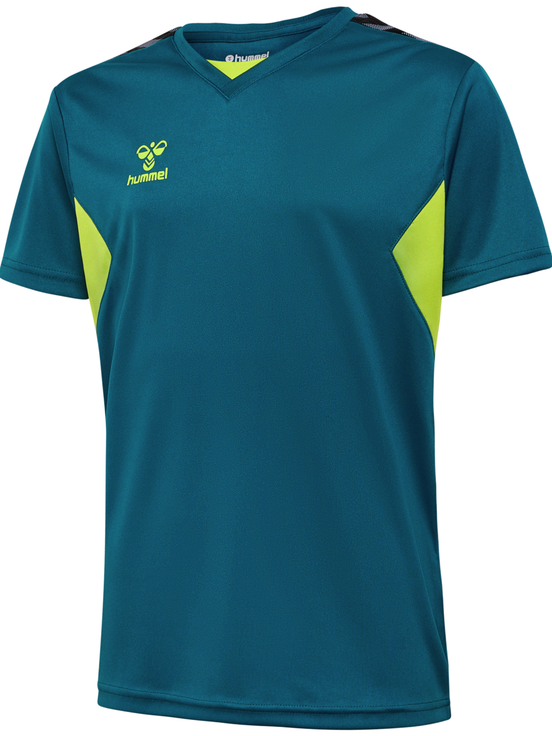 hummel AUTHENTIC PL JERSEY S/S KIDS - BLUE CORAL/SULPHUR SPRING ...