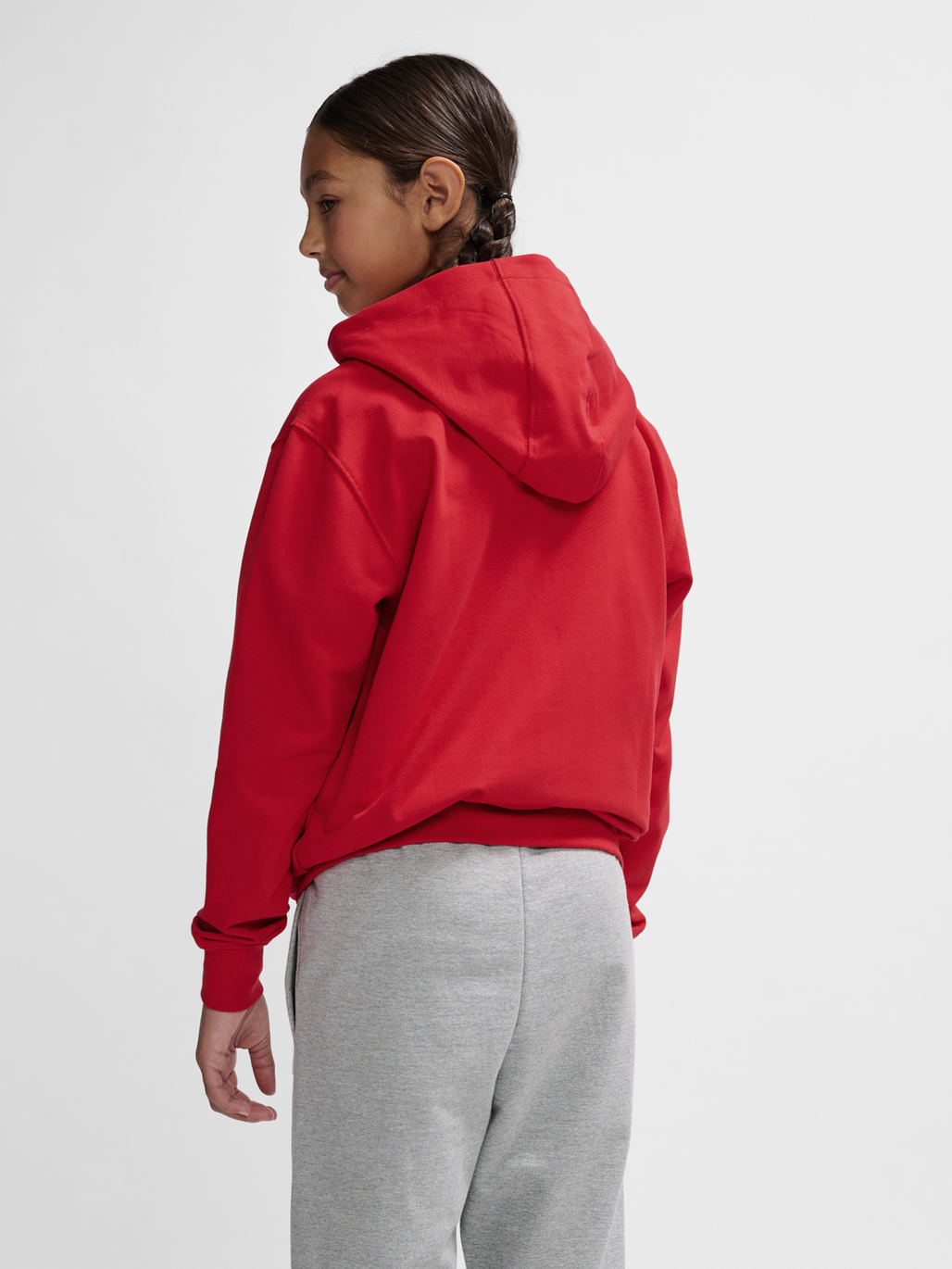 hummel GO 2.0 ZIP HOODIE KIDS TRUE RED hummel