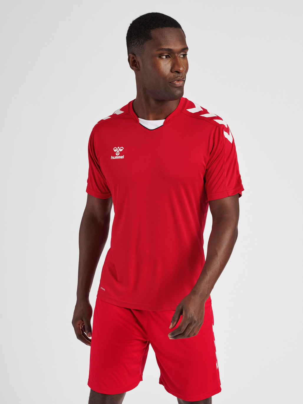 hummel CORE XK POLY JERSEY S/S - TRUE RED | hummel.net