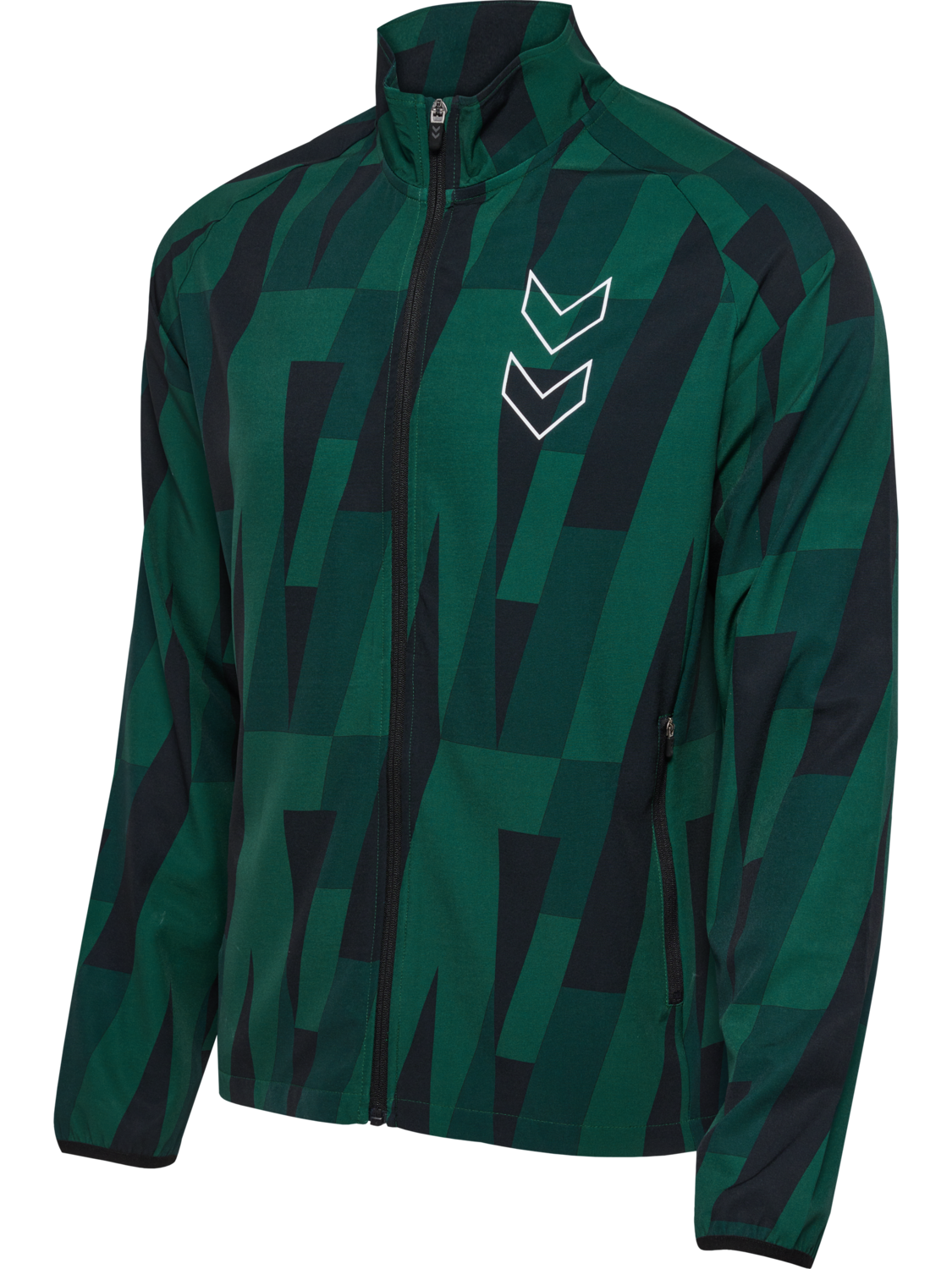 hummel COURT AOP JACKET - RAIN FOREST | hummel.net