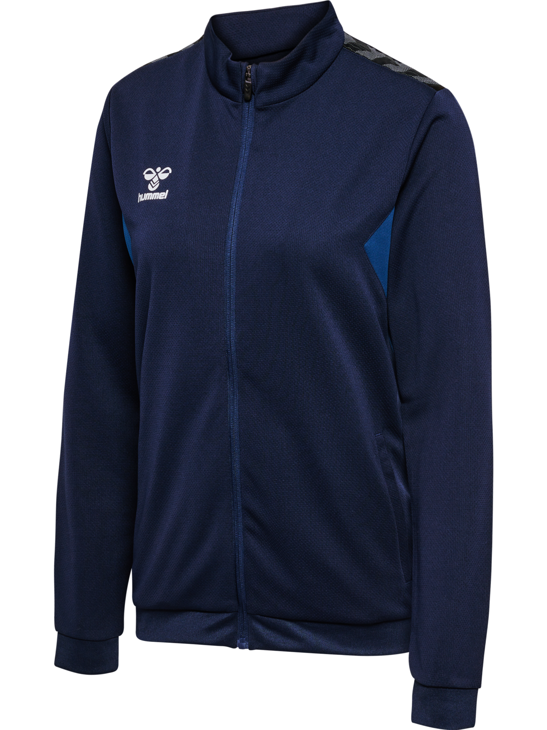 hummel AUTHENTIC PL ZIP JACKET WOMAN - MARINE | hummel.net