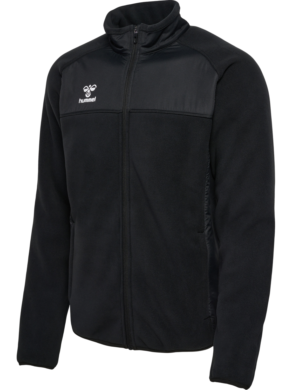 hummel GO FLEECE JACKET - BLACK | hummel.net