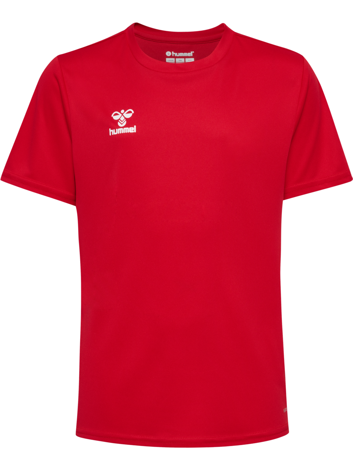hummel ESSENTIAL JERSEY S/S KIDS - TRUE RED | hummel.net