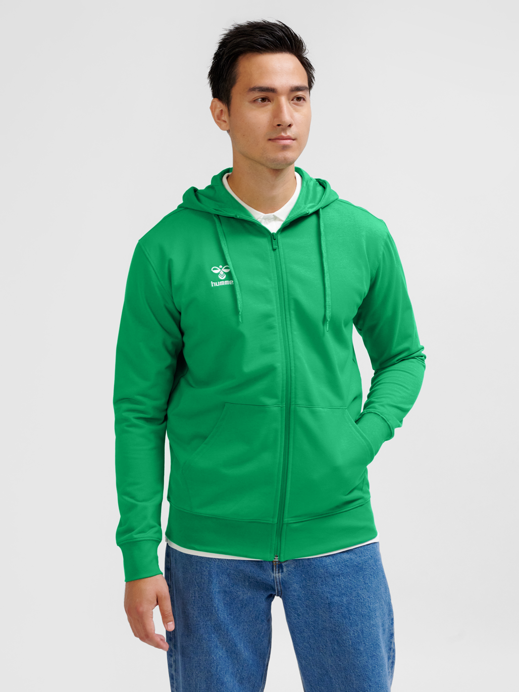 hummel GO 2.0 ZIP HOODIE - JELLY BEAN | hummel.net