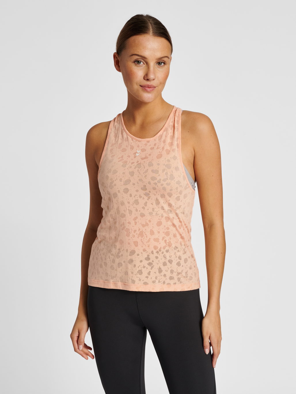 hummel MT IRIS BURNOUT TOP - ALMOST APRICOT | hummel.net