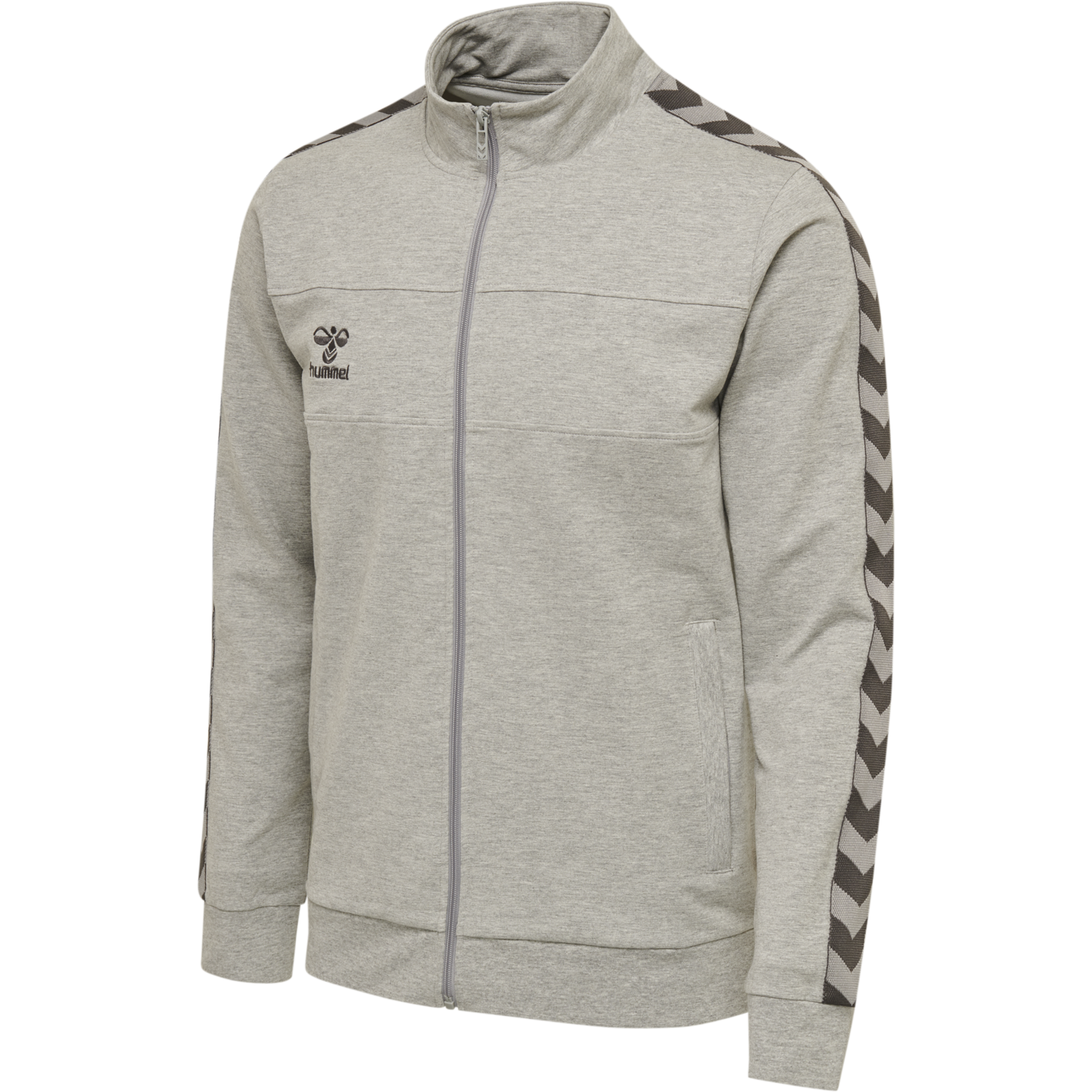 hummel MOVE CLASSIC ZIP JACKET - GREY MELANGE | hummel.net