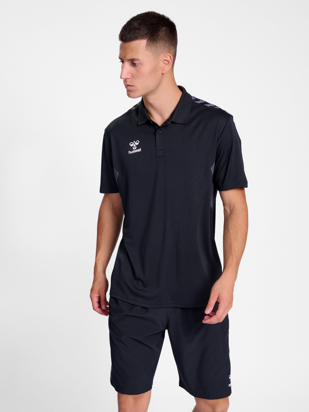 hummel AUTHENTIC FUNCTIONAL POLO - BLACK | hummel.net