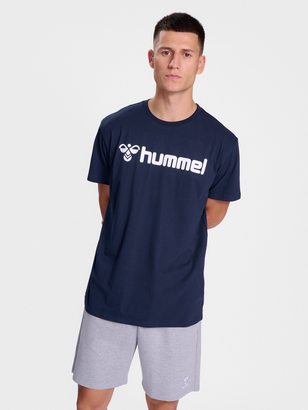hummel GO 2.0 LOGO T-SHIRT S/S - MARINE | hummel.net