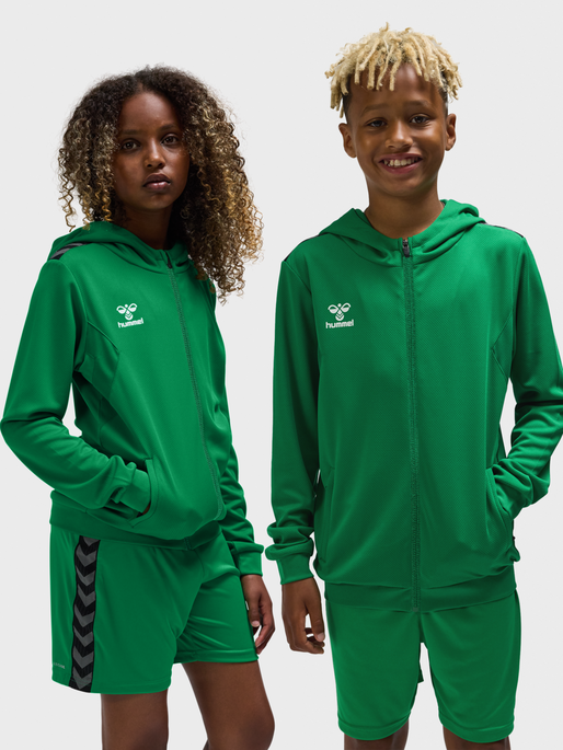 hummel AUTHENTIC PL ZIP HOODIE KIDS - JELLY BEAN | hummel.net