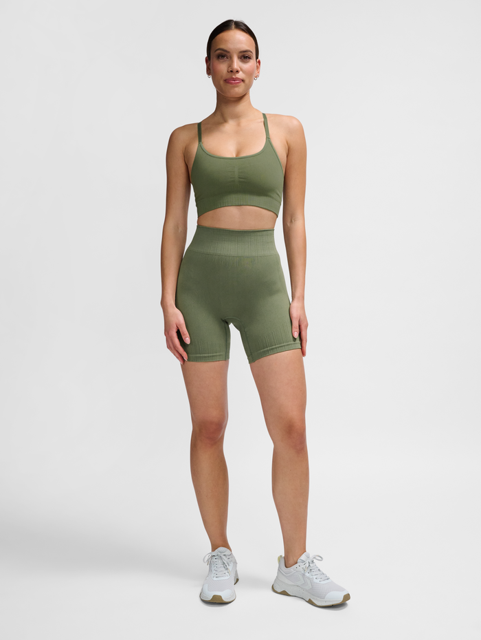 hummel MT DEFINE SEAMLESS PADDED BRA - BLACK | hummel.net