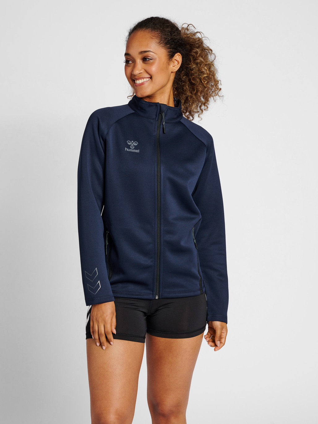 hummel CIMA XK ZIP JACKET WOMAN - MARINE | hummel.net
