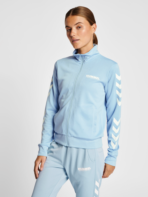 hummel LEGACY POLY WOMAN ZIP JACKET - CELESTIAL BLUE | hummel.net