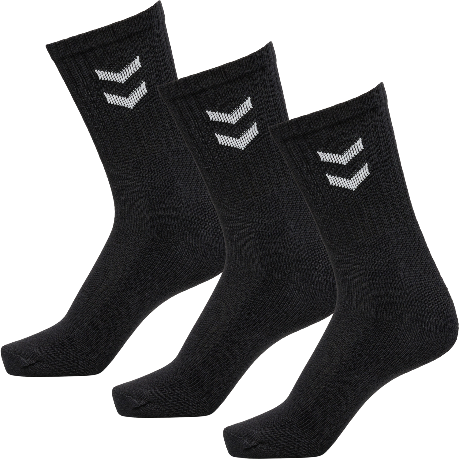 hummel 3-Pack Basic Sock - BLACK | hummel.net